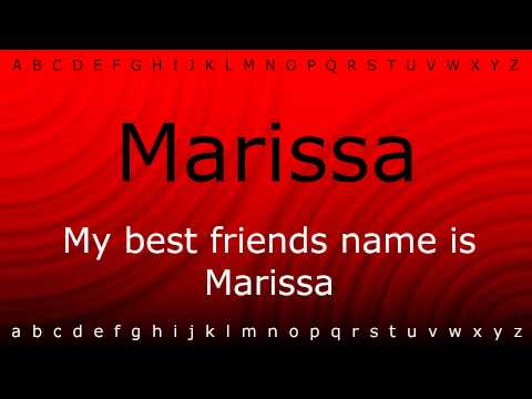 How to pronounce 'Marissa' with Zira.mp4