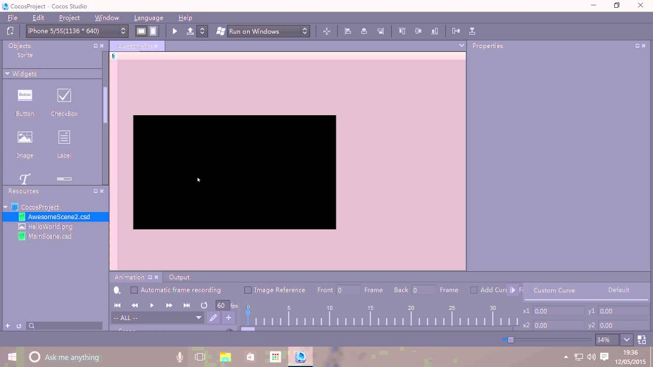 Cocos Studio: Scenes