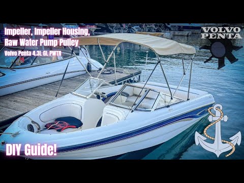 Impeller and Raw Water Pump DIY - Volvo Penta 4.3GL PWTR - Chaparral 180LE