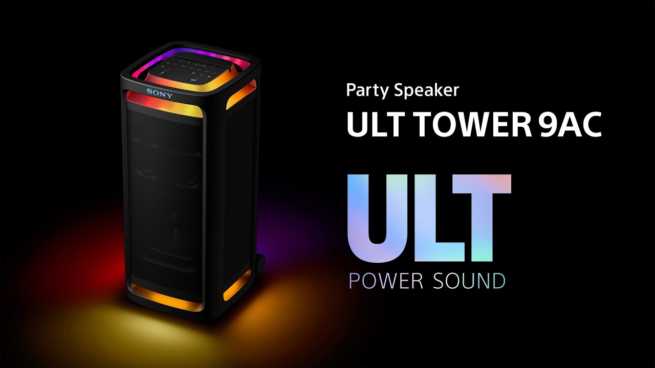Sony ULT POWER SOUND series | ULT TOWER 9AC Party Speaker