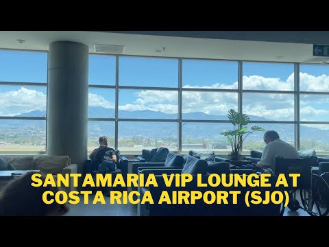 (Score: 7/10) Santamaria VIP Lounge at Costa Rica Airport (SJO) - Feb 2022 - Priority Pass Benefit
