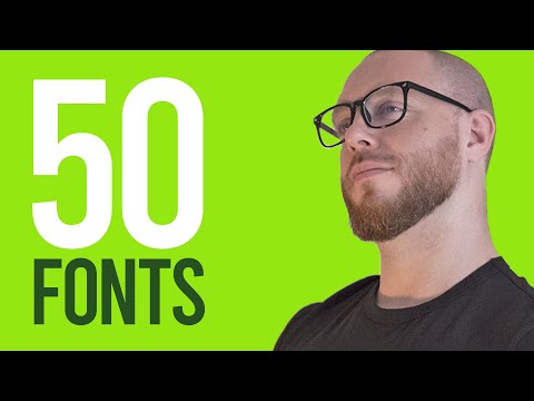 These 50 Fonts are Perfect for Design