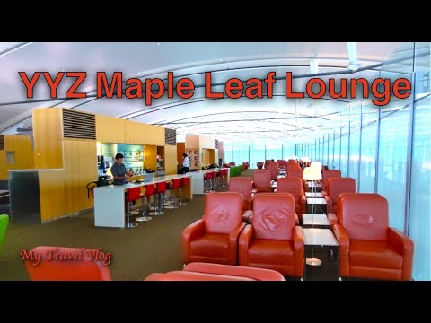 Toronto Pearson Airport Air Canada Maple Leaf Lounge | Not too bad to kill some time here