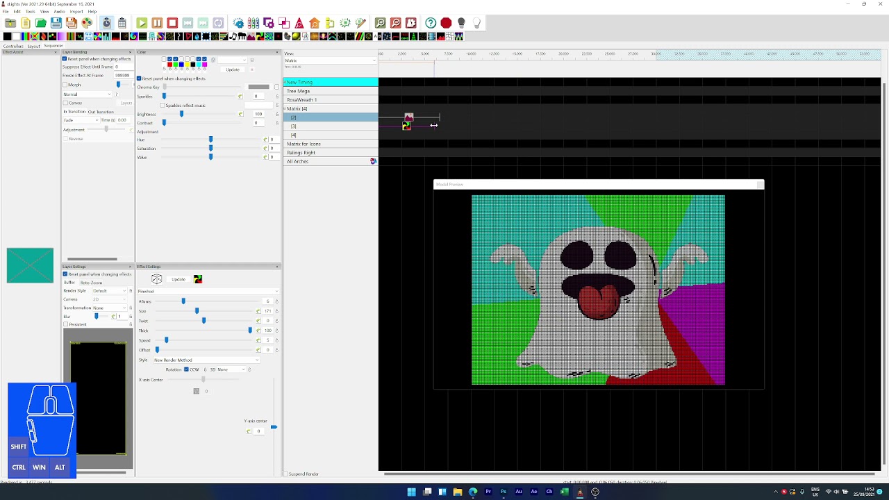 xLights -  Creating a Transparent Ghost