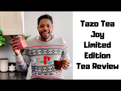 Tazo Joy Review - A Limited Edition Holiday Blend of Black Tea, Oolong Tea & Green Tea in Tea Bags