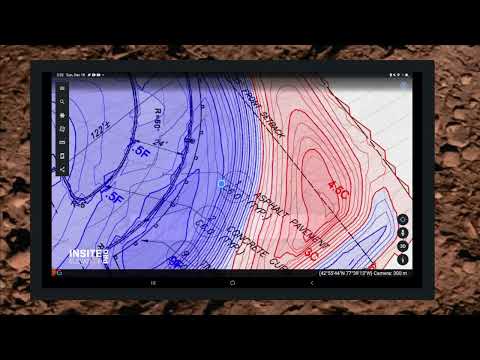 View Exported KMZ Data From Google Earth Using InSite Elevation Pro