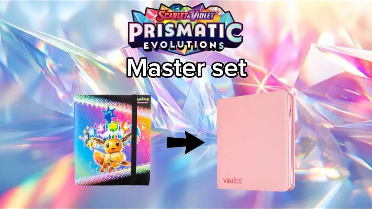 Prismatic Evolutions Master Set Built Beginning!