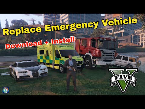 How to Replace Emergency Vehicles In GTA 5 || GLEN TECH