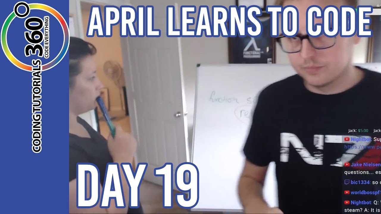 Day 19 April Learns to Code | 100 Day Coding Challenge