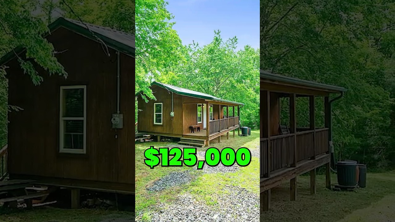 $125,000 Off Grid Cabin on 5 Acres