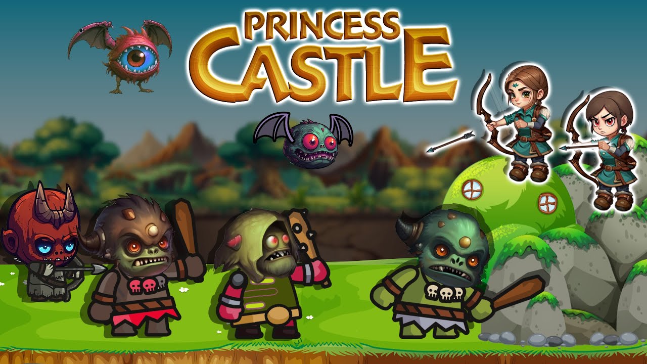 Princess Castle || Construct 3 Game Template || Source code