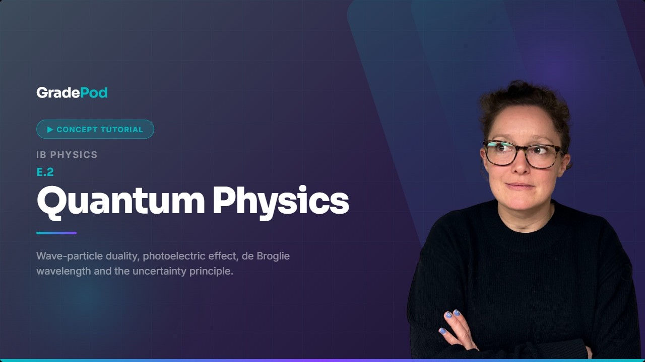 IB Physics E.2 Quantum Physics | Free Tutorial and Exam Questions