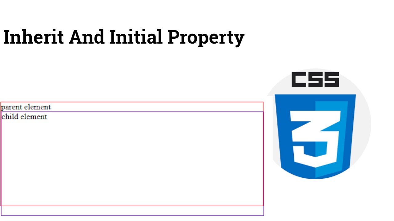 29 css inherit and initial propery