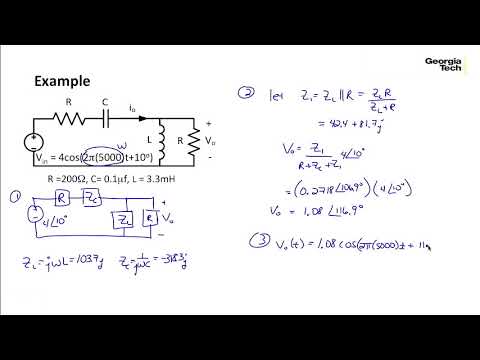 1.5 AC Circuit Analysis Example - Linear Circuits 2: AC Analysis