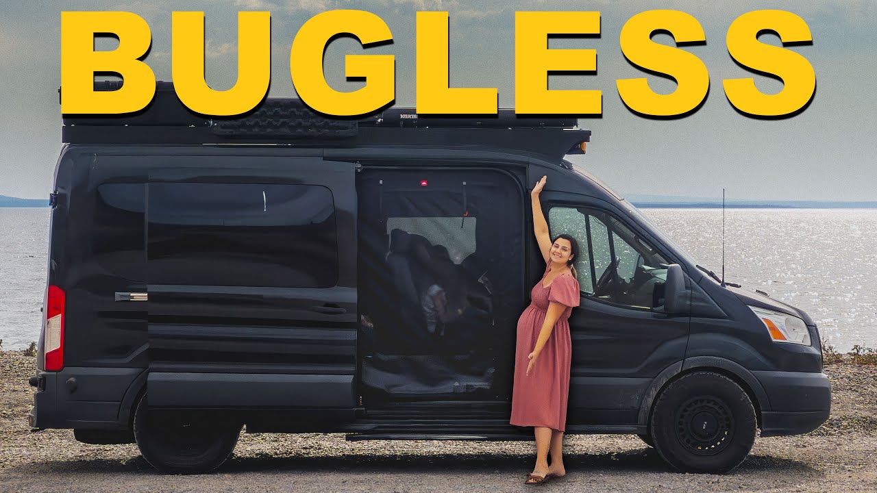 The Wanderful Bug Screen For Ford Transit Mid Roof Install and Review