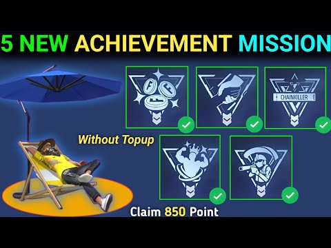 How to Complete Achievement all Mission | Free Emote kaise Milega? Achievement New Mission Freefire✅