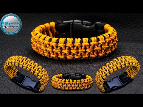 How to Make a Paracord Bracelet Master Alex Knot Tutorial DIY