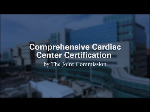 The First Comprehensive Cardiac Center Certification in the Nation