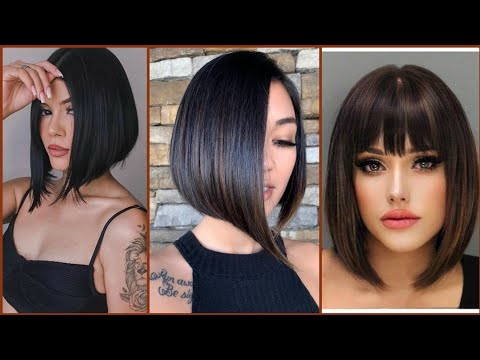 Gorgeous short inverted bob haircut for fine hair for women #bobhaircut @hairology