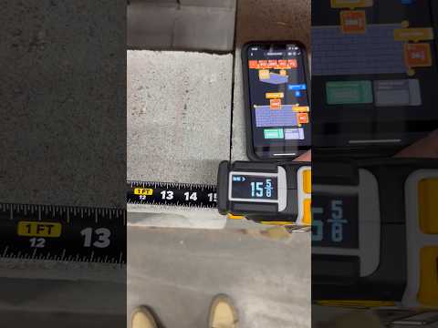 Don’t guess how many blocks you need when you can measure and calculate it, no math or pencils need