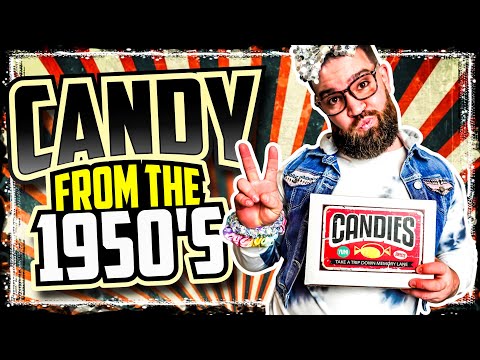 Time Machine Candy! π¬ππ‘ Traveling Back in Time: 50s Candy Tasting Adventure!