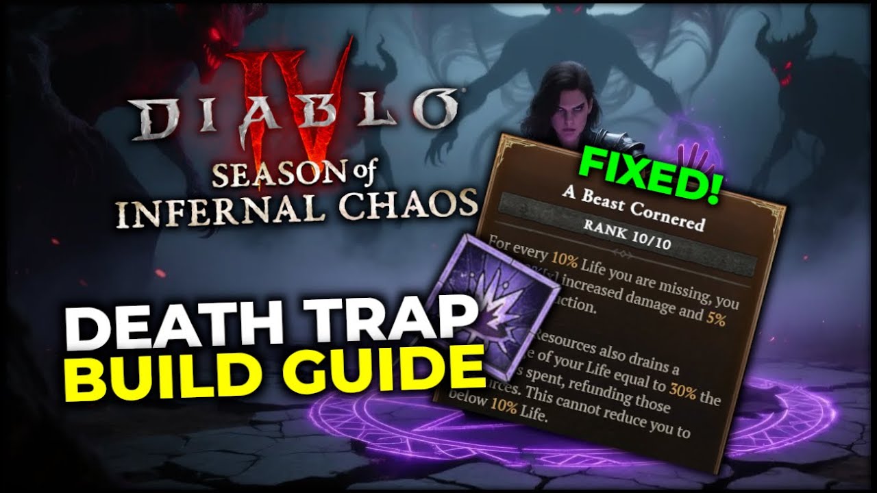 Death Trap Rogue Endgame Build Guide - D4 Maxroll.gg
