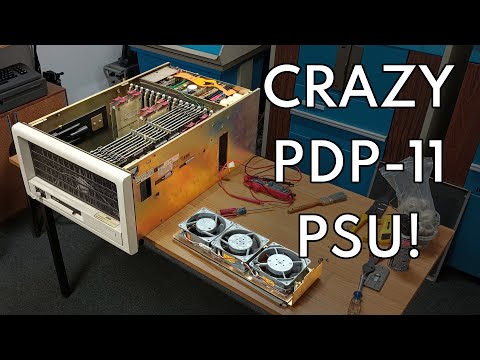 Only DEC could make a PDP-11 PSU this insane…