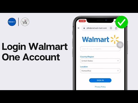 How to Login Walmart One Account 2024 | OneWalmart Login Guide