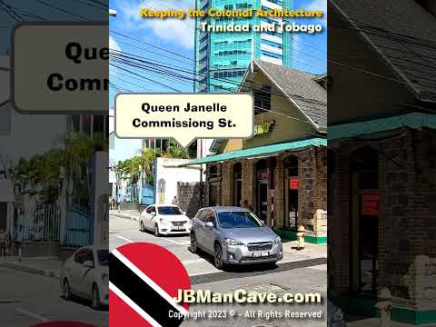Keeping COLONIAL ARCHITECTURE Edward Street Port of Spain Trinidad and Tobago JBManCave.com #Shorts