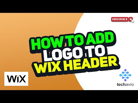 How to Add Logo to Wix Header 2025