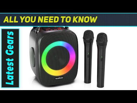 Best Karaoke Machine? MASINGO Cantando C2 for Kids & Adults!