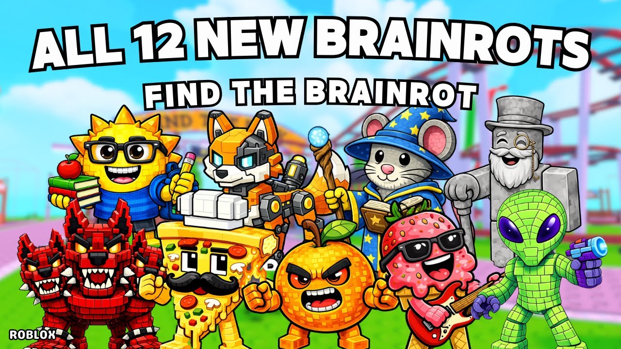 How To Get All 12 NEW BRAINROTS in Find the Brainrot [340] | Roblox