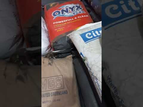 REVIEW ISI TABUNG FILTER FRP ZEOLIT , PASIR AKTIF DAN CARBON AKTIF