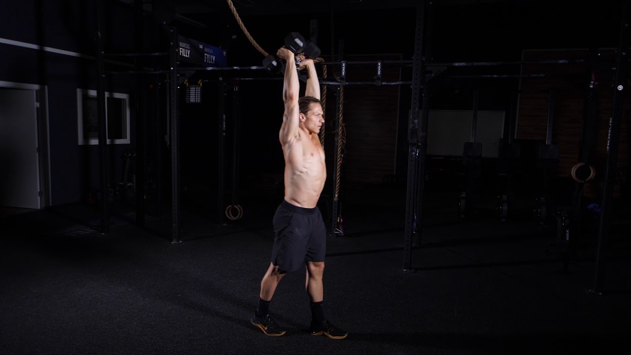 Dual Dumbbell Overhead Carry