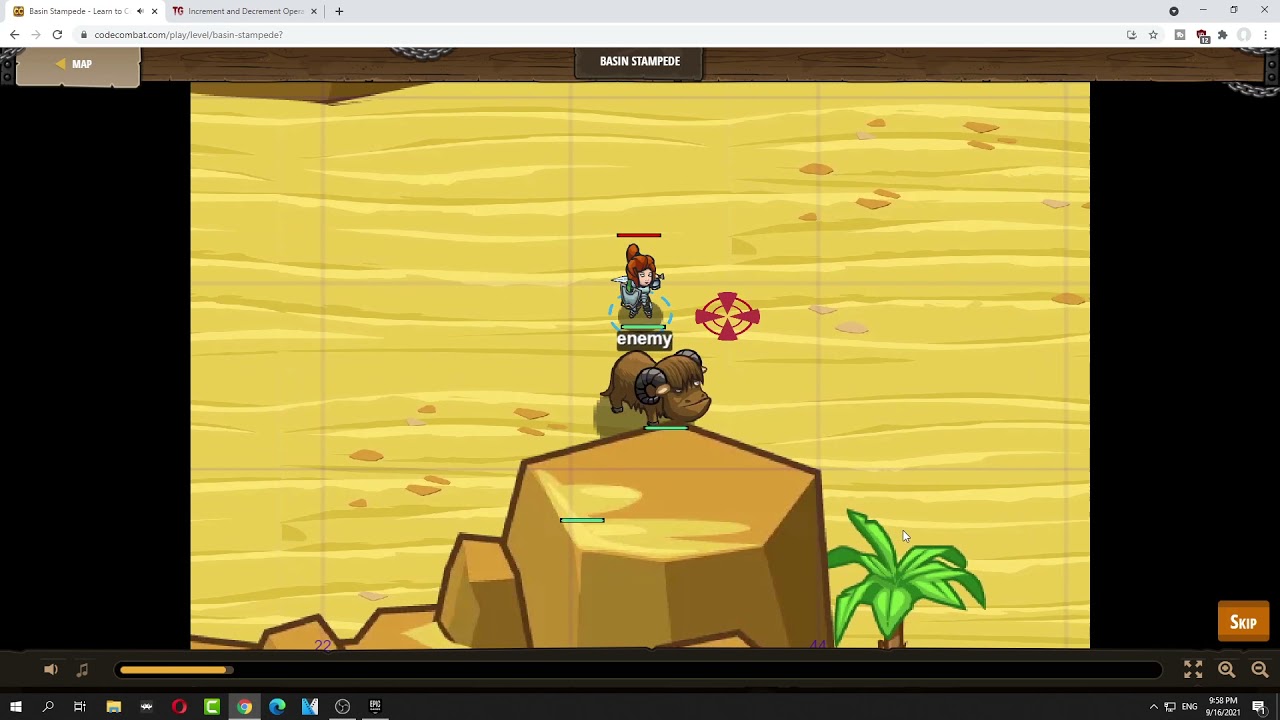 Codecombat Basin Stampede - Javascript Solution