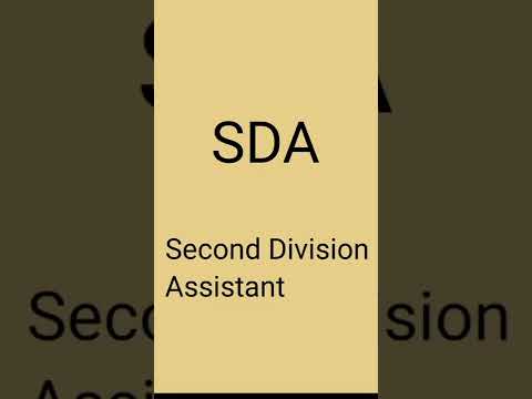 SDA Full Form