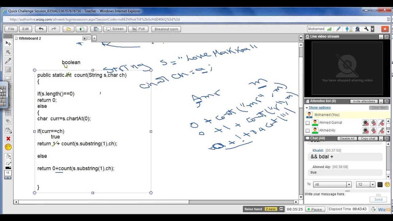 CS - Java Tutorial -13- Recursion Challenge problem
