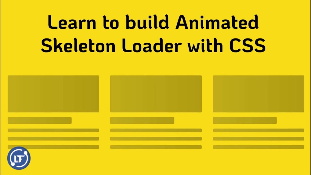 How to Build Animated Skeleton Loader For Posts with CSS