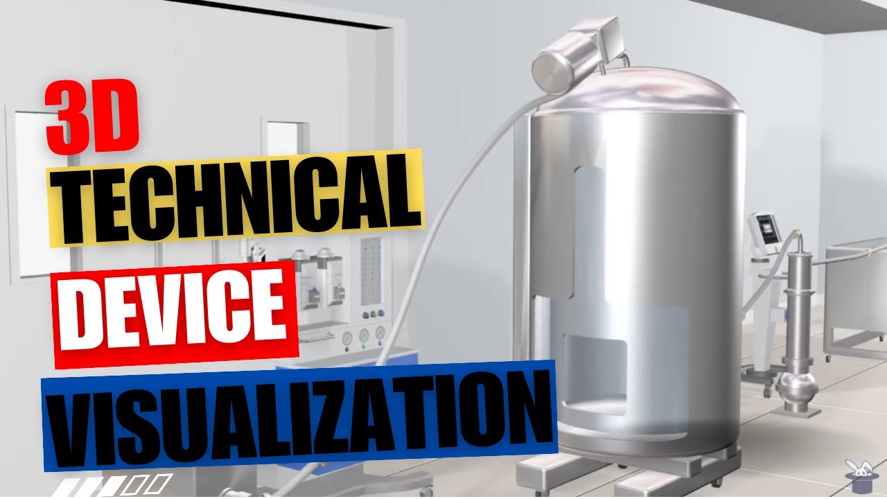 3D Product Animation | 3D Technical Device Visualization | Austin Visuals 3D Animation Company