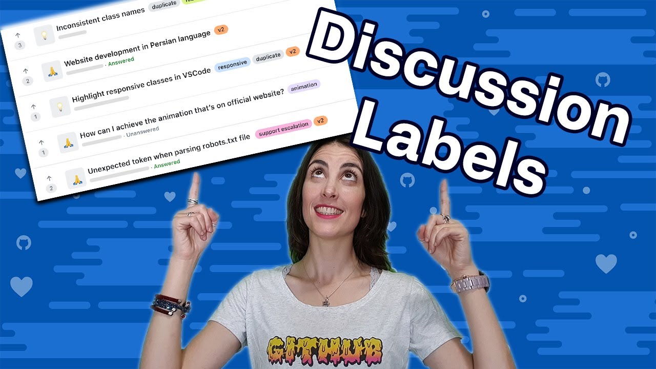 How to add Labels to GitHub Discussions and use the new Announcements Category