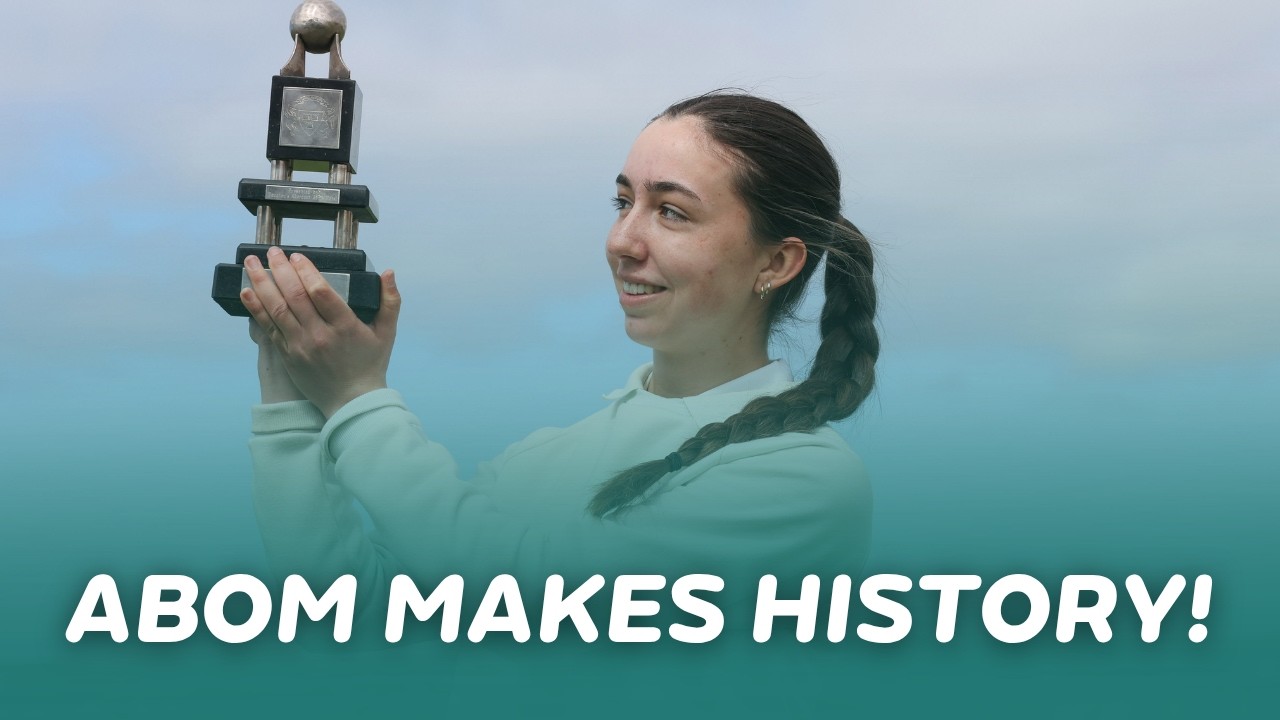 Abom makes history in Lahinch! | South of Ireland Women's Amateur Open Championship