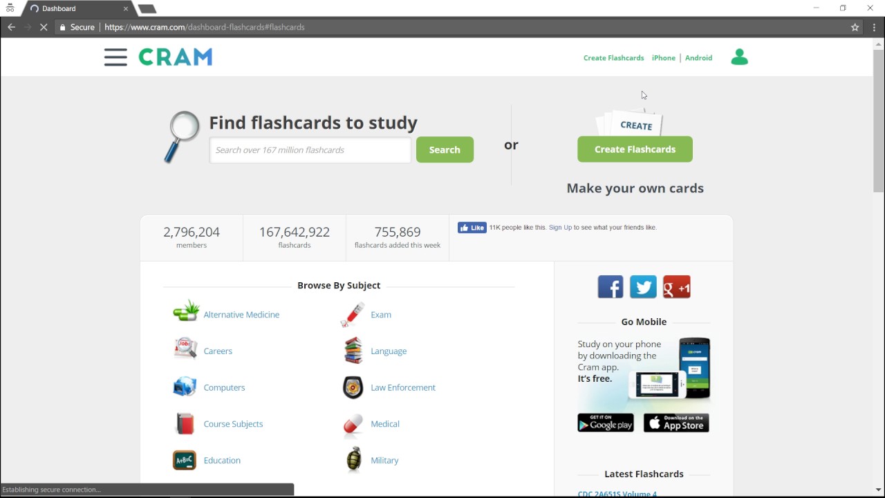 CRAM_tutorial-01: building digital flash cards