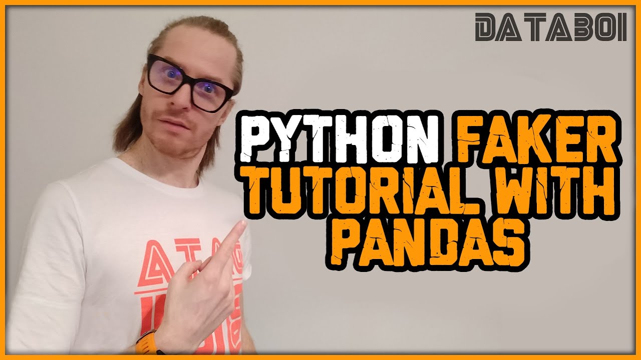 Python Faker Tutorial with Pandas | Learn Python for Marketers