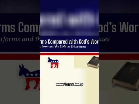 Vote with Truth: Biblical Comparison of Party Platforms