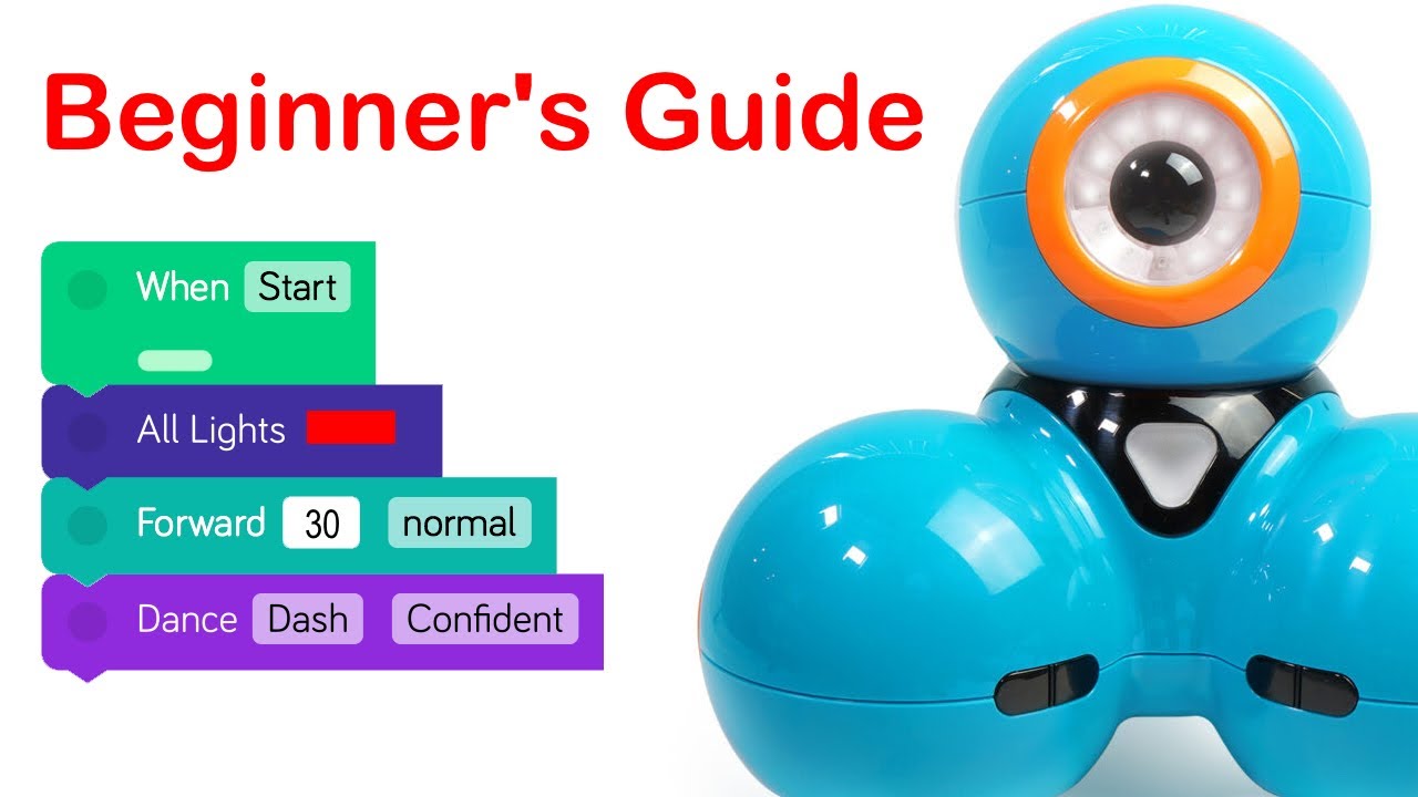 2026 Tutorial: Coding Dash robots using Blockly. A beginner's Guide.