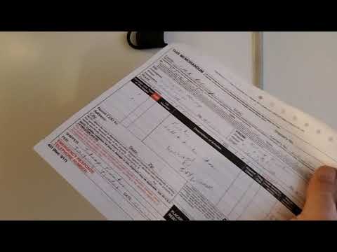 How to fill out a straight bill of lading