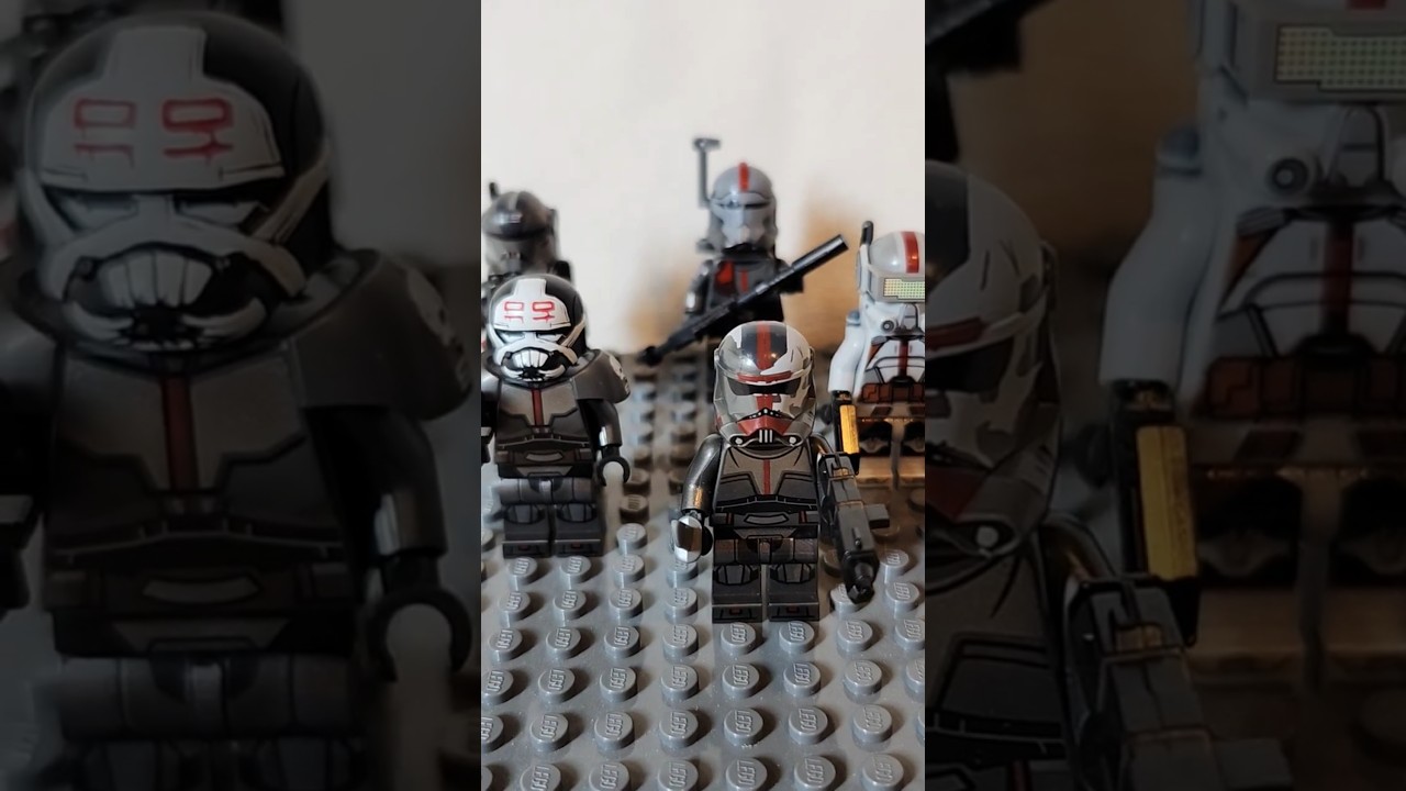 Lego Clone Force 99 (the Bad Batch) #thebadbatch #cloneforce99 #lego
