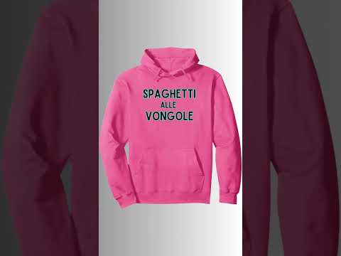 ๐ฎ๐น Sea breeze . Simplicity . Perfection ๐จโ๐ณ Spaghetti alle Vongole Collection by APezzaniWear