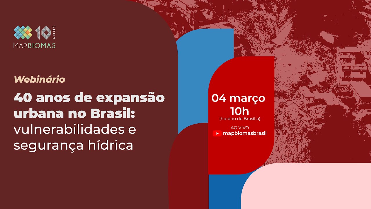 40 anos de expansão urbana no Brasil: vulnerabilidades e segurança hídrica