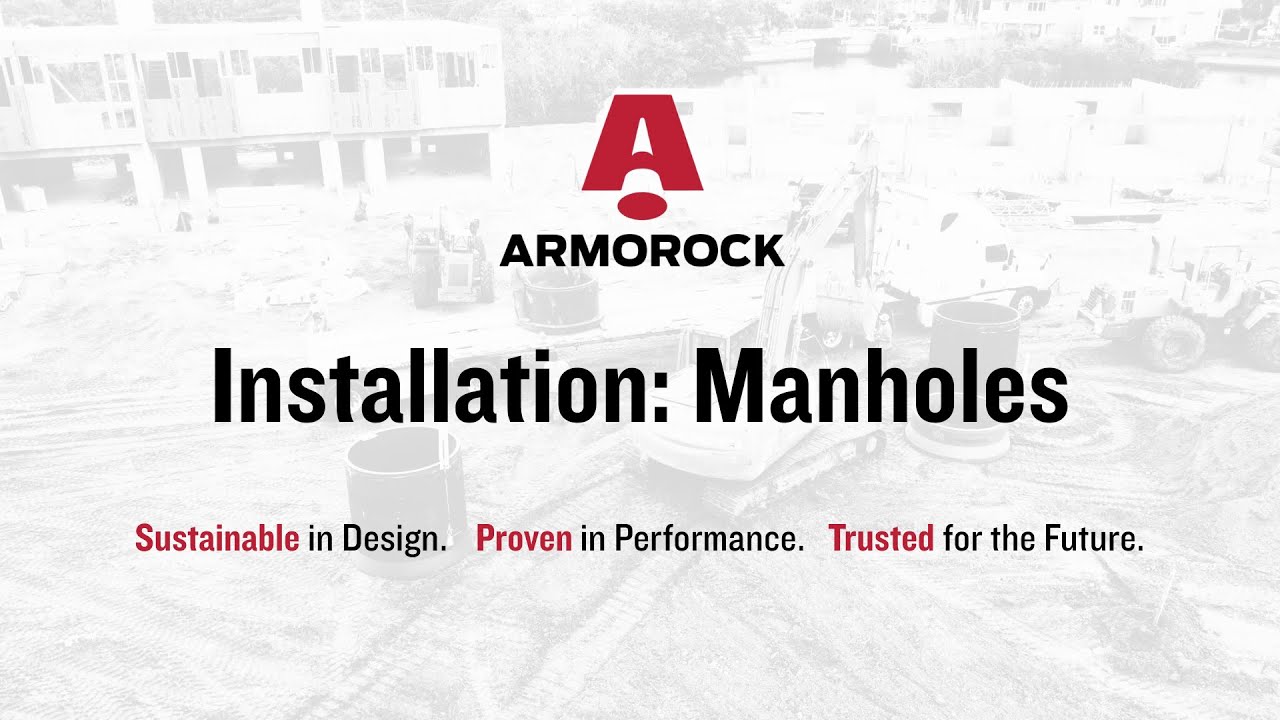 Installation: Armorock Manholes